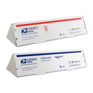 Amazon.com : USPS Express or Priority Mail Small Tube 25" x 6" : Tube ...
