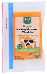365 by Whole Foods Market, Organic Cheese Slices, Hickory-Smoked ...