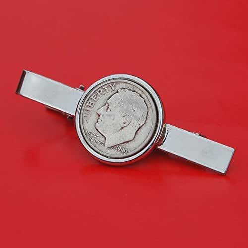 Amazon.com: US 1949 Roosevelt Dime 90% Silver 10 Cent Coin Silver ...