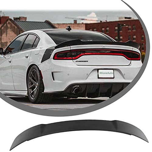Rear Trunk Spoiler Wing Compatible with 2011-2021 Dodge Charger SRT, GT ...