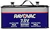 RAYOVAC Lantern Battery, 7.5 Volt Screw Terminals, Alkaline Emergency ...