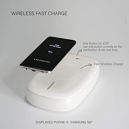 ADDOT Mini Portable UVC, UV Light Sanitizer lamp, Ultraviolet Ozone ...