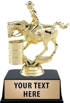 Amazon.com : Crown Awards Rodeo Trophies with Custom Engraving, 6 ...