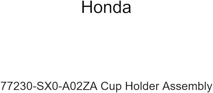 Amazon.com: Honda Genuine 77230-SX0-A02ZA Cup Holder Assembly: Automotive