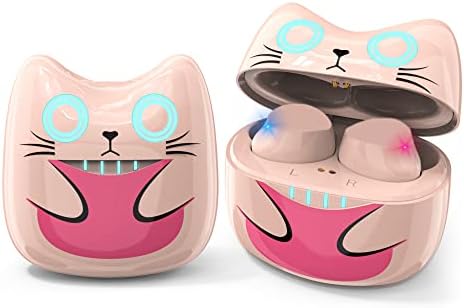 Pink Wireless Earbuds Girls Bluetooth Earbuds 36H Playtime IPX5 ...