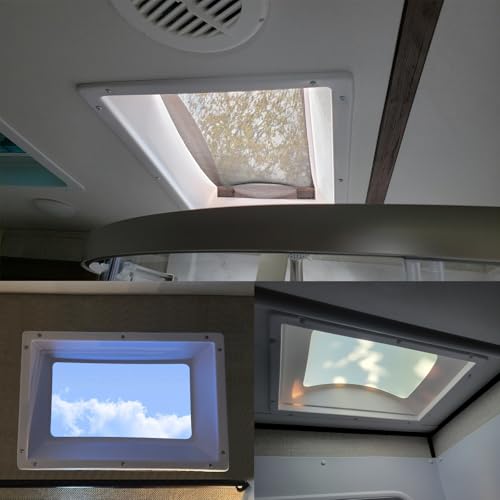 XMK RV Skylight Replacement Inner Dome, 14" X 22" Universal RV Shower ...