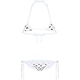 Amazon.com: YOMORIO Micro Bikini Strawberry String Lingerie Set Anime ...