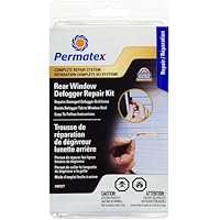 Permatex 09117 Complete Rear Window Defogger Repair Kit, Moldings ...