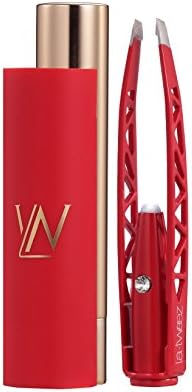 La-tweez Pro Illuminating Tweezers & Mirrored Carry Case with Diamond ...