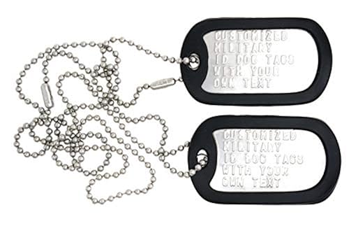 Custom Embossed Genuine U.S. Military Spec Army Navy Marines Air Force ...