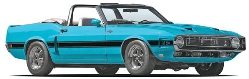 Revell Monogram 1:25 Scale 1969 Shelby GT500 Convertible Model - Import ...