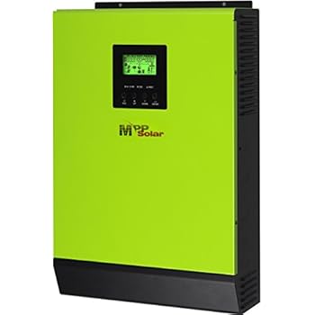 Amazon.com: MPP SOLAR 2400w Pure Sine Wave Power Inverter 80A MPPT ...