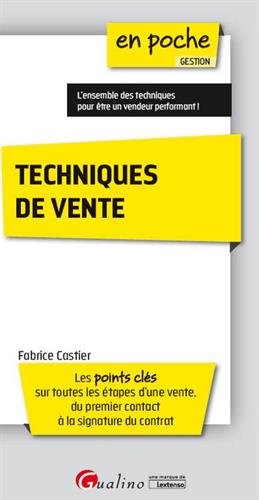 application des techniques de vente