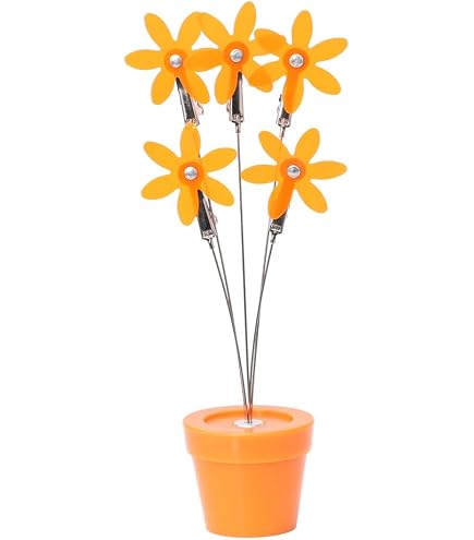 Paper Holder For Typing 5 Pcs Desk Memo Holde Stand, Acylic Flowe Table ...