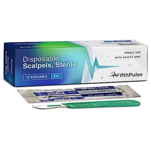 Disposable Surgical Scalpel Knife #10 - Ten Individually Wrapped ...