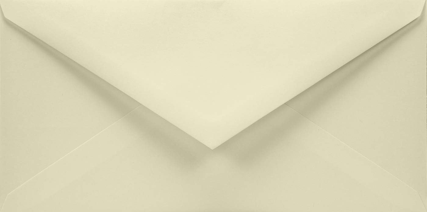 Aster Smooth Ivory DL Envelopes without Window 110 x 220 mm 120 g with ...