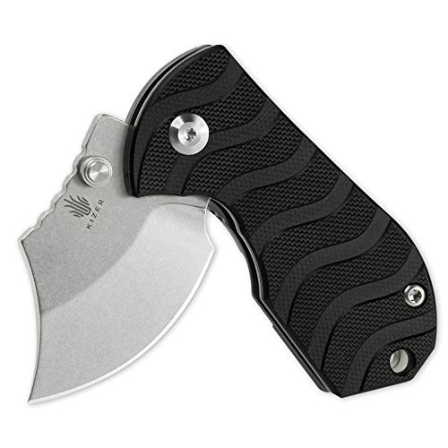 Kizer Flip Shank 2 Inch Mini Pocket knife, S35VN Blade Knife with Black ...