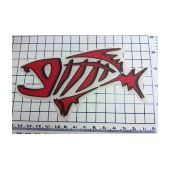 Amazon.com: Large 24" Carpet Graphic Nitro Decal Stickers for BASS ...