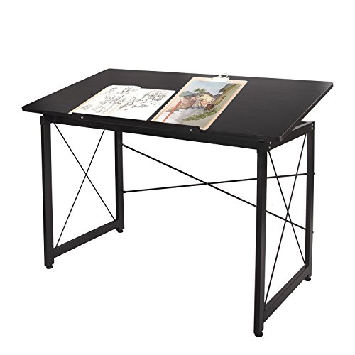 47'' Adjustable Drafting Table - Art and Craft Drawing Folding - Want ...