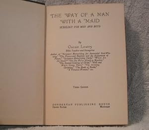 The way of a man with a maid: Sexology... book