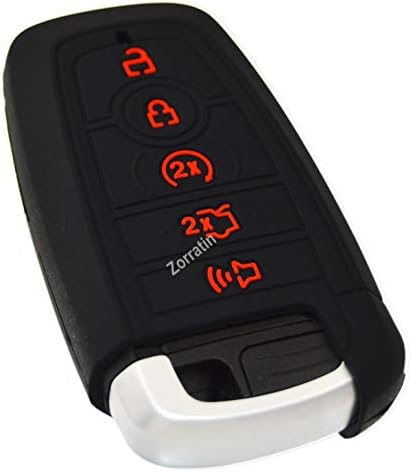 Zorratin Silicone Key Fob Cover for Ford F150 Mustang Explorer ...