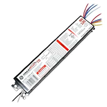 GE GE-432-120-PS-N Electronic Fluorescent Ballast, 4-Lamp, T8 F32T8 ...