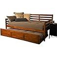 Amazon.com: Kodiak Furniture Boho, Trundle Bed Daybed, Linen Stone ...