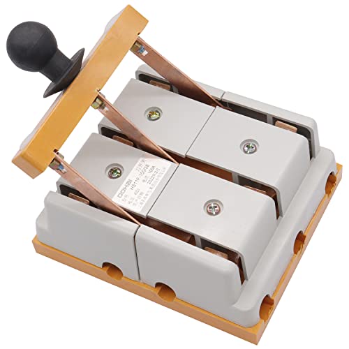 TWTADE Knife Switch (3 Pole)(4 Pole)(Optional) Double Throw 100A 400V ...