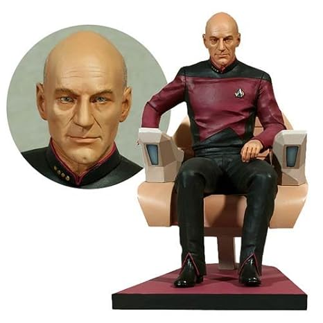Hollywood Collectibles - Star Trek TNG statuette 1/6 Jean-Luc Picard in ...