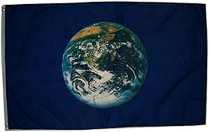 Amazon.com : New 3x5 Earth Day Flag Environmental Planet GLOBE WORLD ...