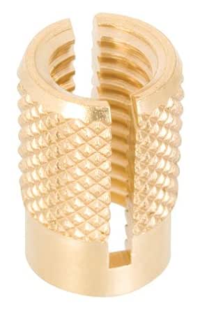 1/4-20 Int. THD.500 Lg, Headless, E-Z Lok Press Inserts for Plastics ...