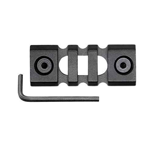 Buy HooGou Aluminum KeyMod Picatinny Weaver Rail Sections 3 Slot 5 Slot ...