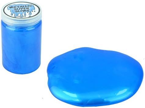 Toyland® Metallic Super Slime – 500ml – 6 Assorted Colours (Green ...