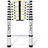 GreenWise ® 10.5 FT Portable Aluminum Telescoping Extension Ladder ...