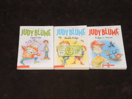 Judy Blume Set of Three Books: Fudge-A-Mania / Superfudge / Double ...