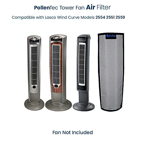 Pollentec Tower Fan Air Filter Keeps Your Fan Clean and Running Longer ...