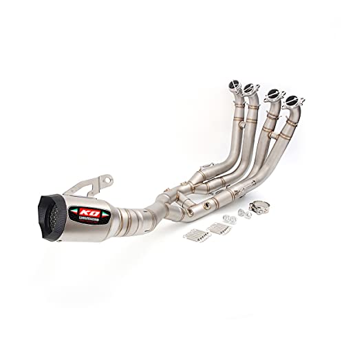 Slip on for BMW S1000R 2021-2023, S1000RR 2019-2023 Exhaust System Front Link Pipe Header Escape ...