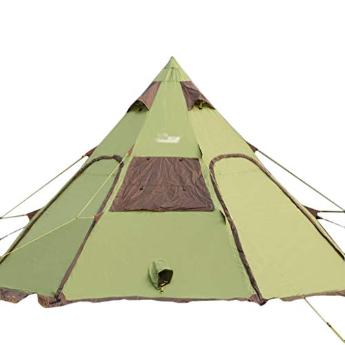 Large Green Pyramid Camping Tent for 8-12 People, Philippines | Ubuy