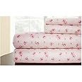 Amazon.com: Modern Threads - Soft Microfiber Rose Printed Sheets ...