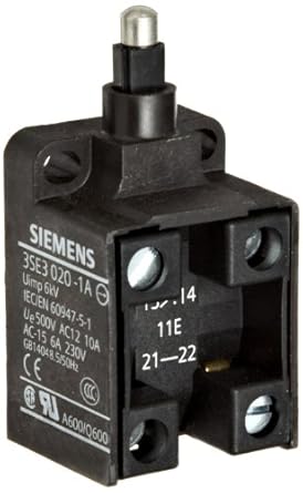 Siemens 3SE3 020-1A International Limit Switch, Open Type Design, 2 ...