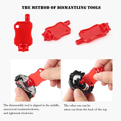 Battling Top Bey Battle Burst High Performance Battling Top Set with 4D ...