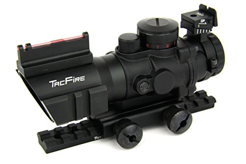 Buy TacFire® Compact 4x32 Red/Green/Blue Color Illuminated Rapid ...