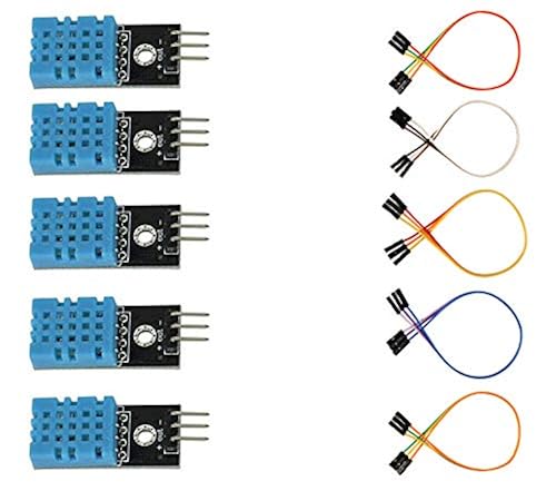 5pcs DHT11 Temperature and Humidity Sensor Module for Arduino MEGA 2560 ...