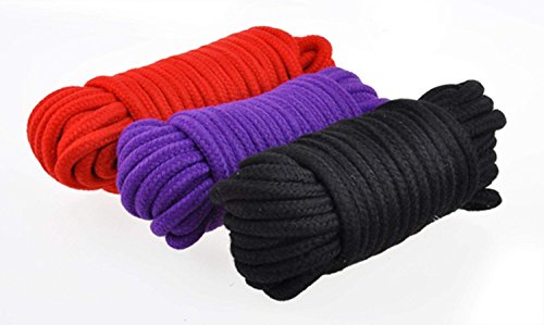 Shibari Rope - Moonight 32-Foot 10m Soft Cotton Rope SM Rope Utility ...