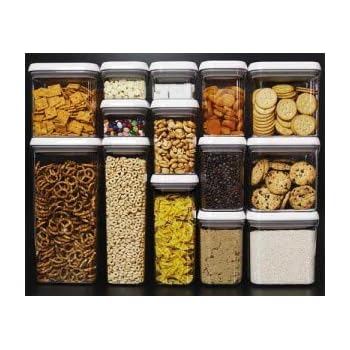 Amazon.com: Homeries Storage Containers 10 Pieces Set Durable Stackable ...