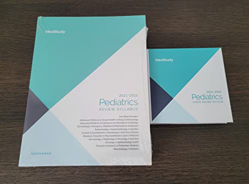 2021-2022 Medstudy Pediatrics Video Board Review and Syllabus: Hannaman ...