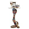 Design Toscano Renenutet Egyptian Cobra Snake Goddess Side End Table ...
