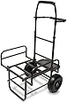 NGT DYNAMIC FISHING TROLLEY CARP COARSE MATCH FOLDS FLAT TWIN WHEEL ...