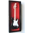 Amazon.com: Guitar Fender Display Case Cabinet Wall Rack w/UV ...