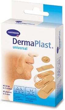 Hartmann DermaPlast universal Pflaster/Pflasterstrips-25 x 72 mm / 100 ...
